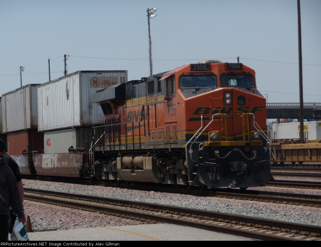 BNSF 7556 Westbound
